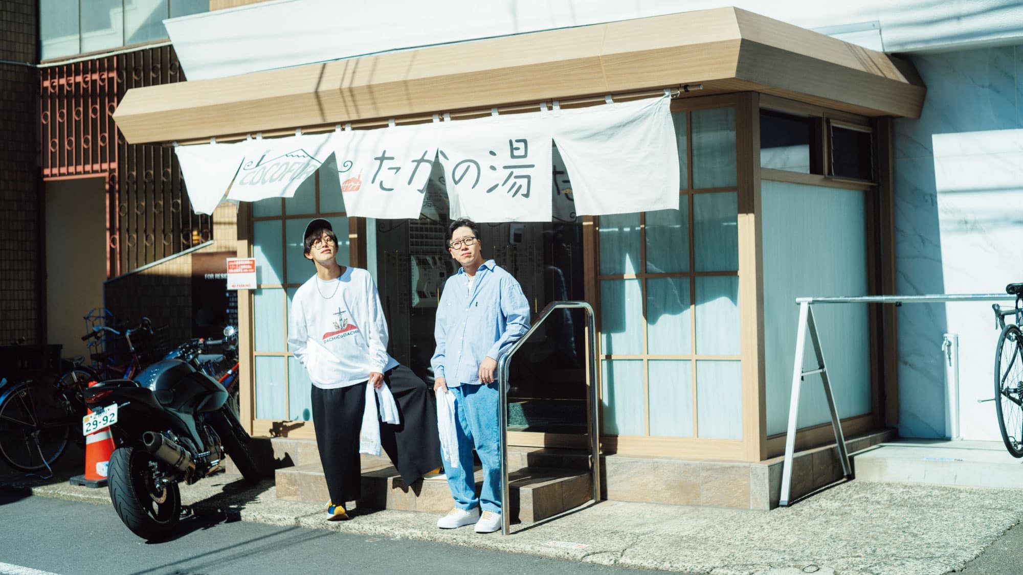 BLUE ENCOUNT・田邊駿一とandrop・前田恭介が語るサウナ愛 | ブルータス| BRUTUS.jp